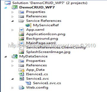 Explore .NET with Vikram Pendse: Silverlight On Mobile : Invoke WCF Service and Data Operations ...